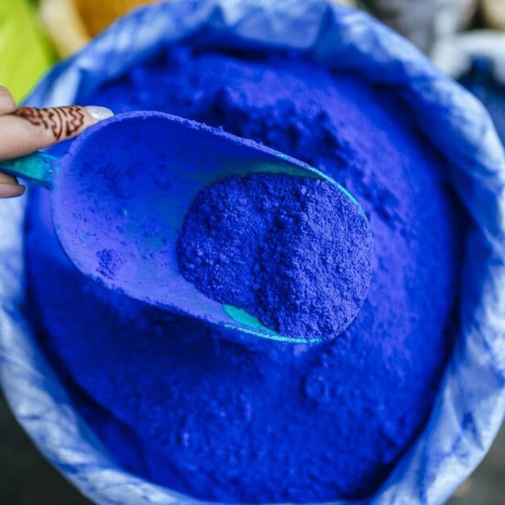 Moroccan blue nila powder for facemask – Glowfromtheeast