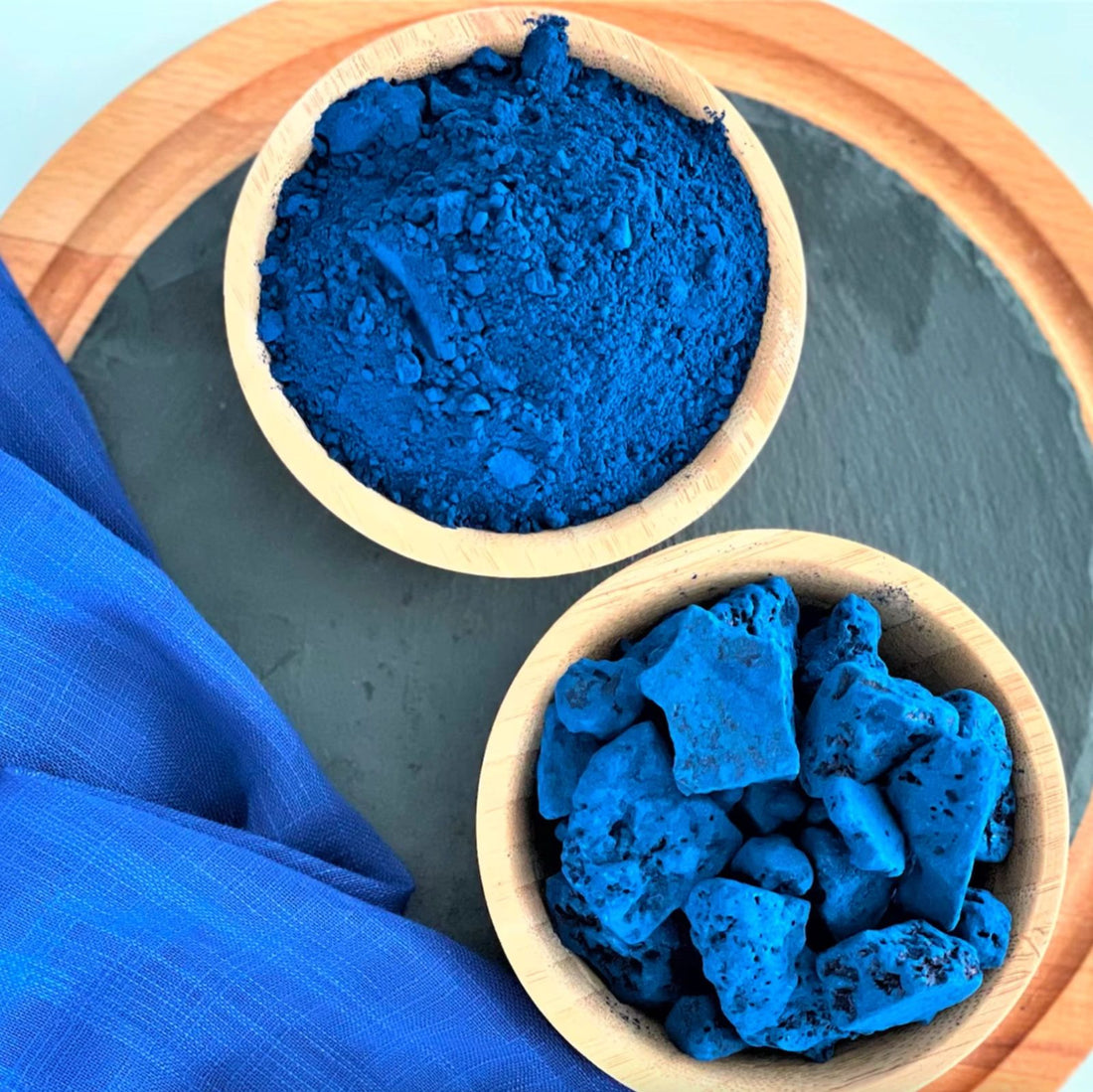 Moroccan blue nila powder for facemask – Glowfromtheeast