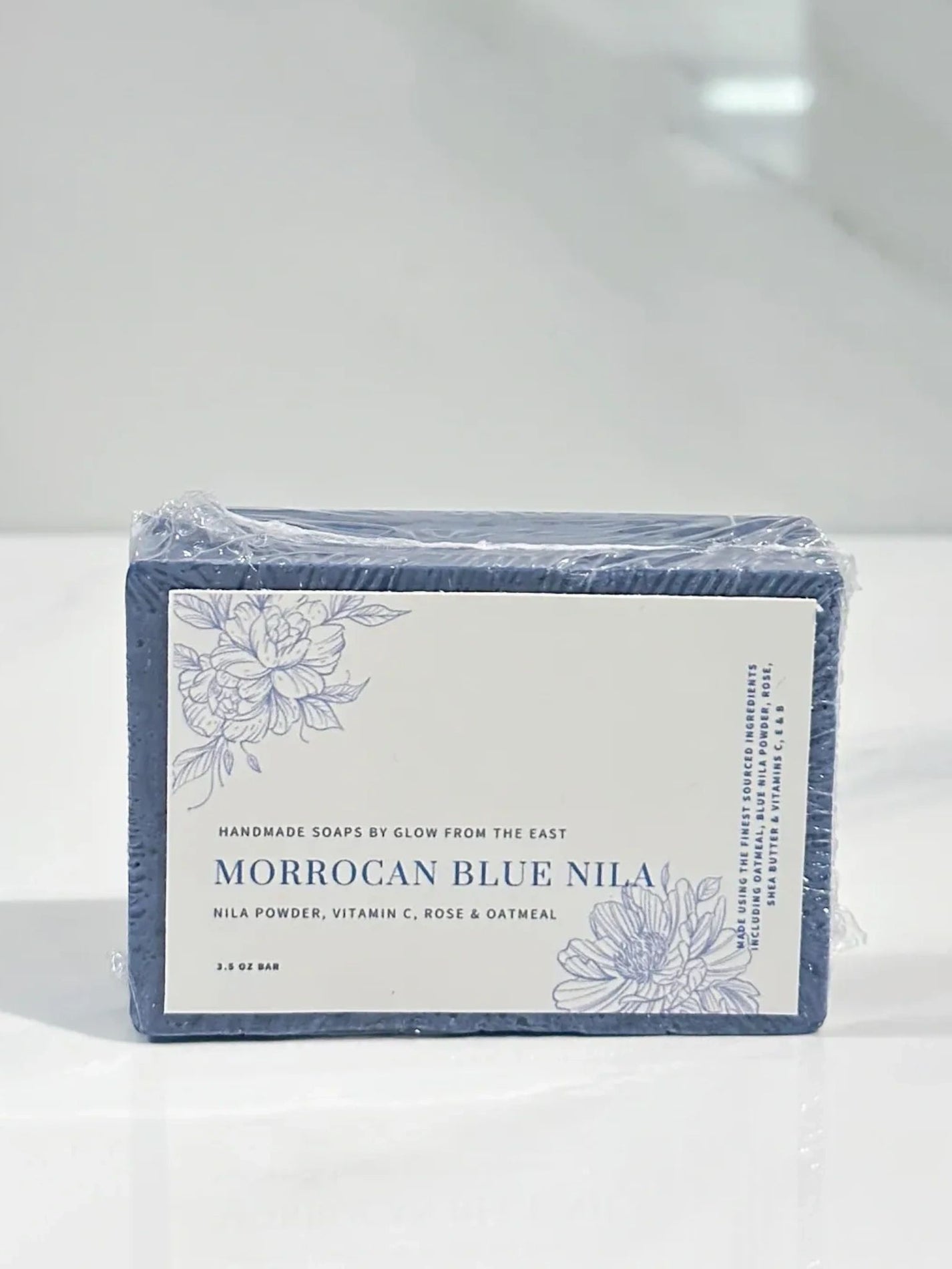 Moroccan blue nila soap – Glowfromtheeast